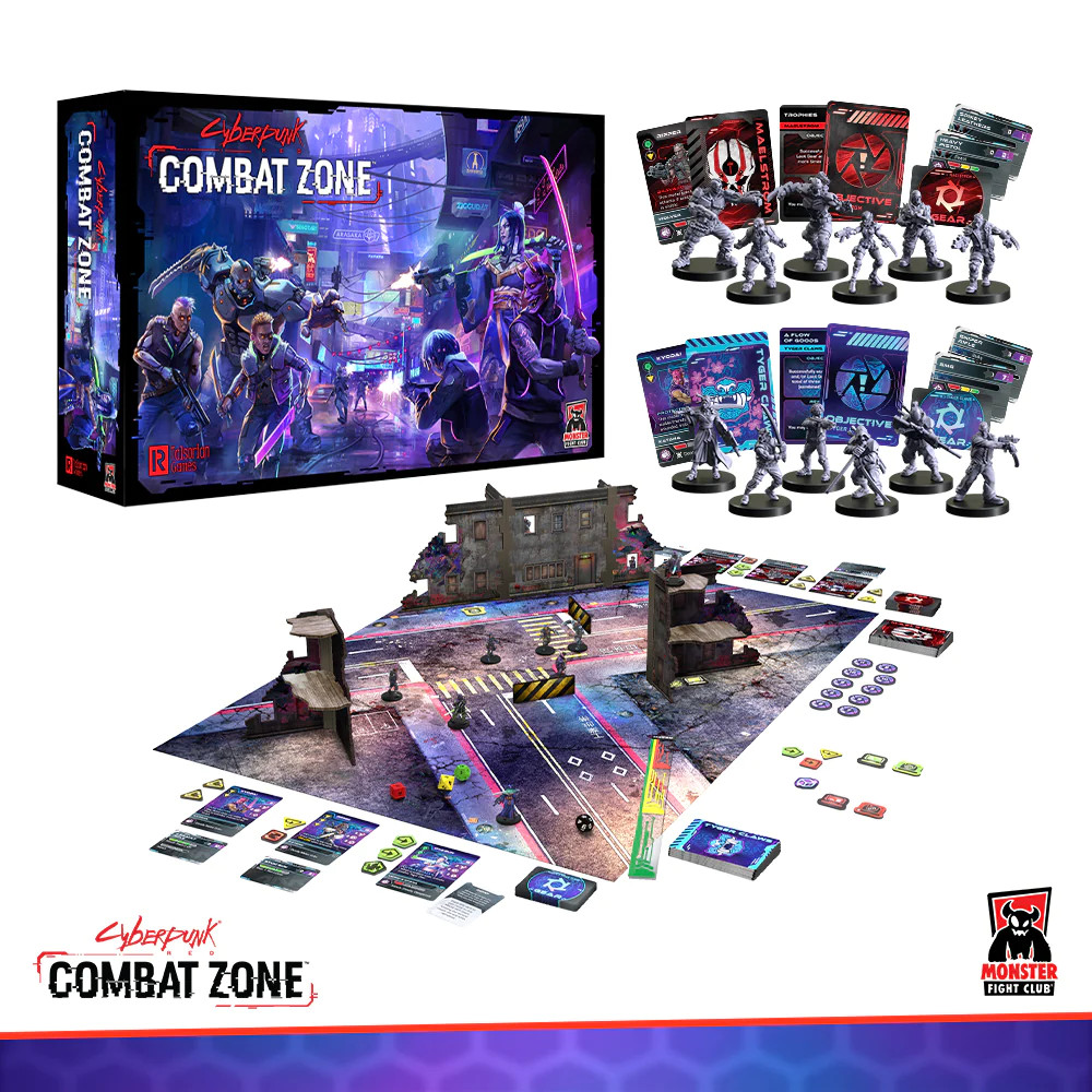 Cyberpunk Red Combat Zone Core Box - Shiny Games Distribution